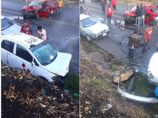Fuerte Accidente En La Carretera Toluca Zitácuaro Muspato