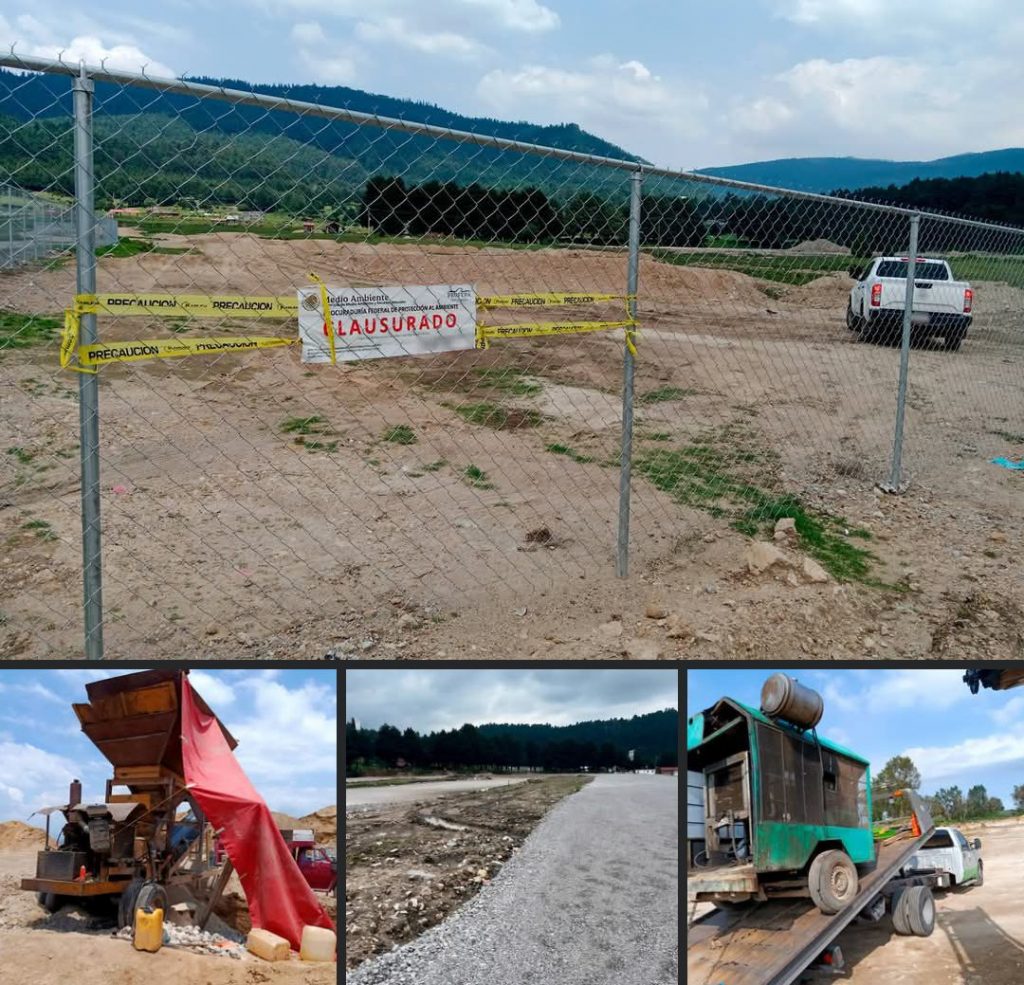 Profepa clausura banco de materiales y pistas de motocross por daños ...